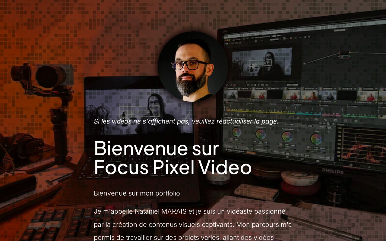 Focus Pixel Vidéo
